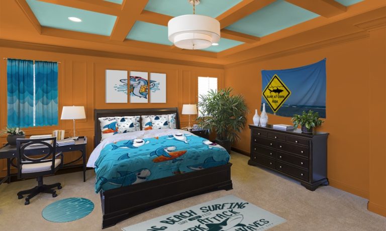 Make Every Week Shark Week With These Shark Bedroom Ideas - VisionBedding