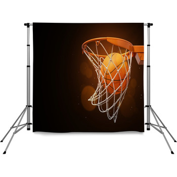 Basketball Photo Backdrops | Available in Ultra Large Custom Sizes