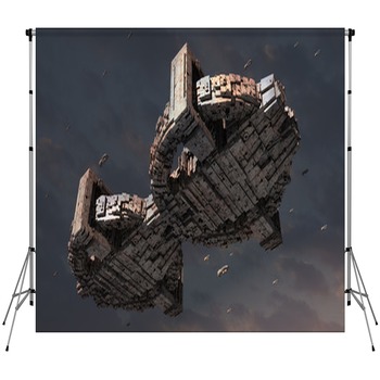 Alien Custom Backdrops | Available in Super Large Custom Sizes