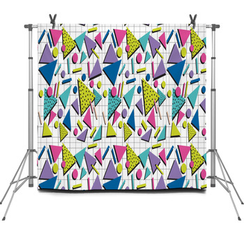1980s Custom Backdrops | Available in Very Large Custom Sizes