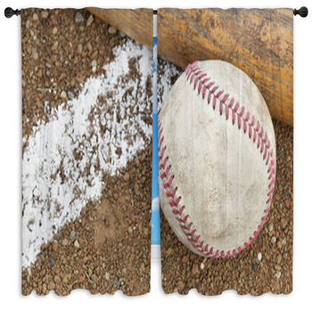 Baseball Drapes & Window Treatments | Black Out | Custom Sizes