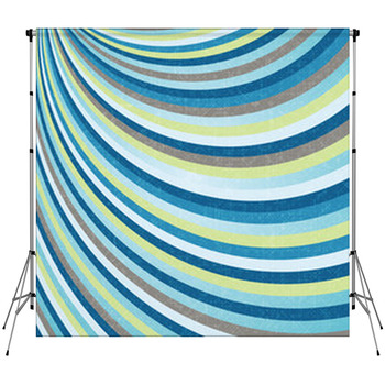 Navy and lime green Photo Backdrops | Available in Super Large Custom Sizes