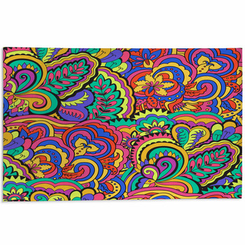 Psychedelic Area Rugs & Custom Size Floor Mats