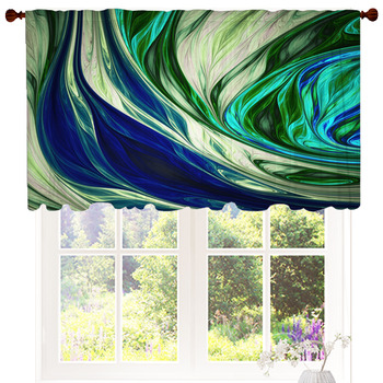 Blue and green Curtains & Drapes | Black Out | Custom Sizes