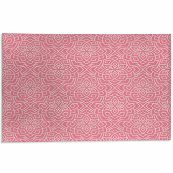 Pink floral Area Rugs & Floor Mats