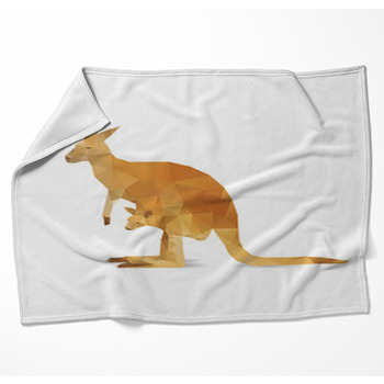 Kangaroo Fleece Blanket Throws | Free Personalization