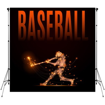 Baseball Photo Backdrops | Available in Ultra Large Custom Sizes