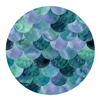 Mermaid Area Rugs & Custom Size Floor Mats