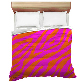 Pink and orange Comforters, Duvets, Sheets & Sets | Custom