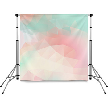 Pink and green Custom Backdrops | Available in Ultra Large Custom Sizes