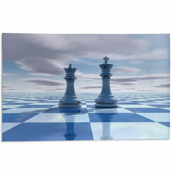 Chess Area Rugs & Floor Mats