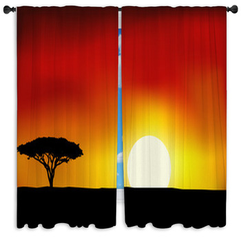 African Drapes & Window Treatments | Black Out | Custom Sizes