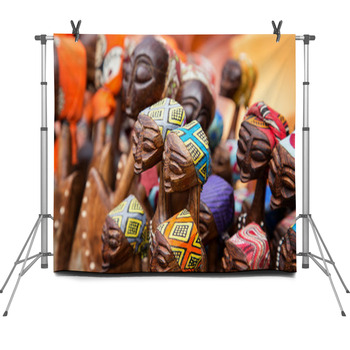 African Custom Backdrops | Available in Super Large Custom Sizes