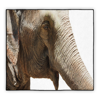 Elephant Area Rugs & Custom Size Floor Mats