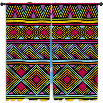 African Curtains & Drapes | Block Out | Custom Sizes
