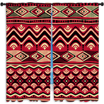 African Curtains & Drapes | Block Out | Custom Sizes