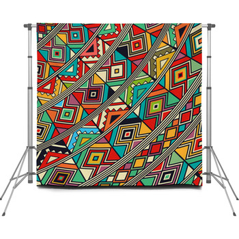 African Custom Backdrops | Available in Super Large Custom Sizes