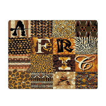 African Shower Curtains, Mats, & Towels Personalize