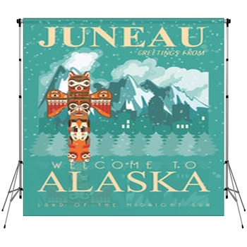 Alaska Custom Backdrops | Available in Very Large Custom Sizes