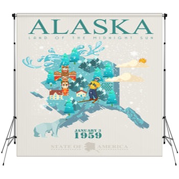 Alaska Custom Backdrops | Available in Very Large Custom Sizes