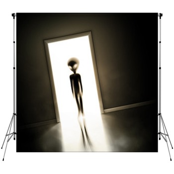 Alien Custom Backdrops | Available in Super Large Custom Sizes
