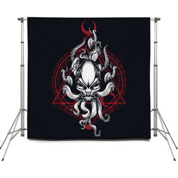 Alien Custom Backdrops | Available in Super Large Custom Sizes