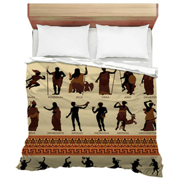 Greek Comforters, Duvets, Sheets & Sets | Custom