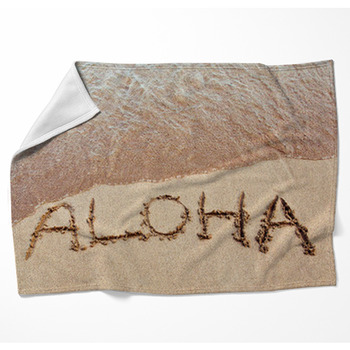 Hawaiian Fleece Blanket Throws | Free Personalization