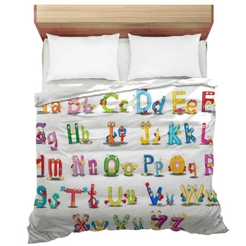 Alphabet Comforters, Duvets, Sheets & Sets | Personalized