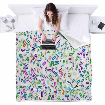 Alphabet Comforters, Duvets, Sheets & Sets | Personalized