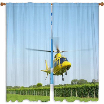 Helicopter Window Curtains & Drapes | Black Out | Custom Sizes