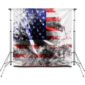 American flag Photo Backdrops | Available in nearly ANY Custom Sizes