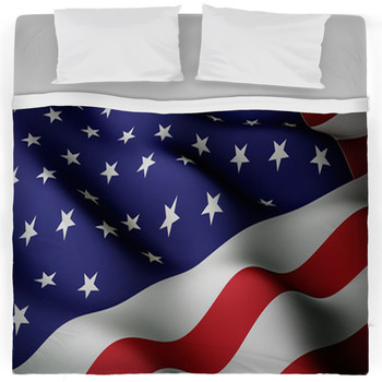 American flag Comforters, Duvets, Sheets & Sets | Personalized