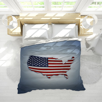 American flag Comforters, Duvets, Sheets & Sets | Personalized