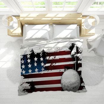 Golf Comforters, Duvets, Sheets & Sets | Personalized