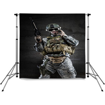 Military Photographer Backdrops | Available in nearly ANY Custom Sizes