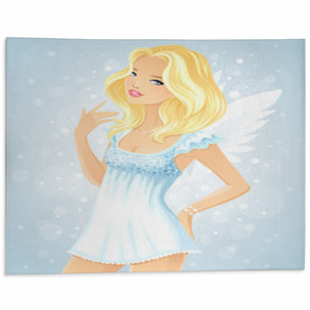 Angel Area Rugs & Custom Size Floor Mats