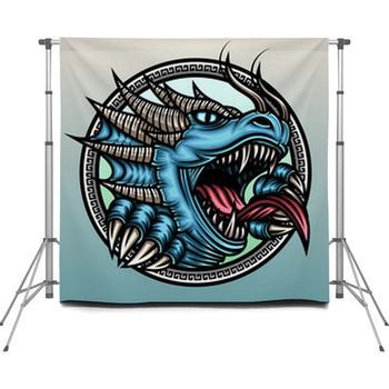Dragon Photographer Backdrops | Available in Ultra Large Custom Sizes