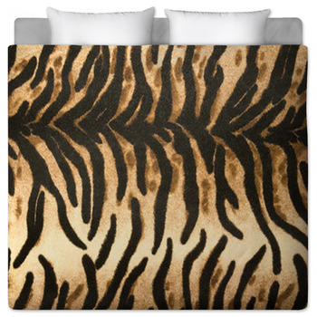 Tiger print Comforters, Duvets, Sheets & Sets | Personalized