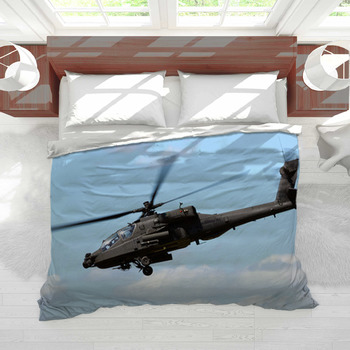Helicopter Comforters, Duvets, Sheets & Sets | Custom