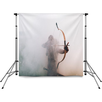 Archery Photographer Backdrops | Available in Very Large Custom Sizes