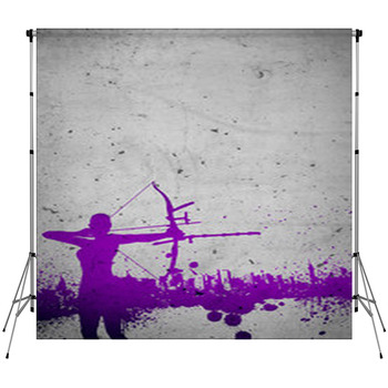 Archery Photographer Backdrops | Available in Very Large Custom Sizes