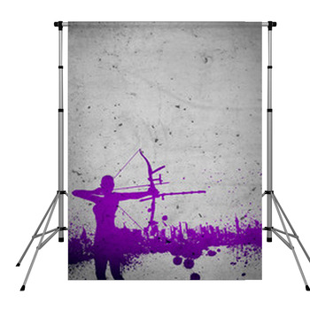 Archery Photographer Backdrops | Available in Very Large Custom Sizes