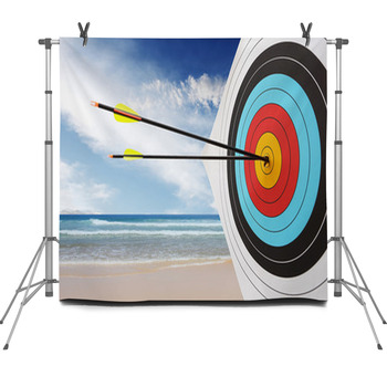 Archery Photographer Backdrops | Available in Very Large Custom Sizes