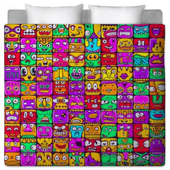 Smiley face Comforters, Duvets, Sheets & Sets | Personalized