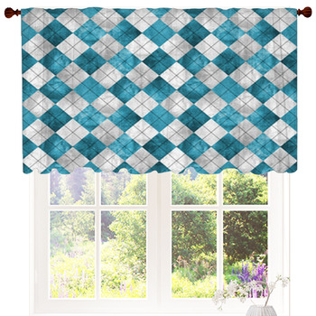 Argyle Drapes & Window Treatments | Black Out | Custom Sizes