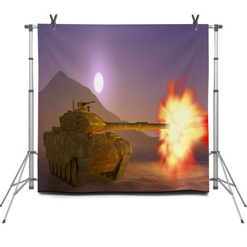 Army Photo Backdrops | Available in Very Large Custom Sizes