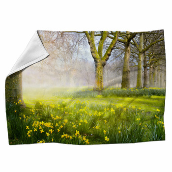 Spring Fleece Blanket Throws | Free Personalization