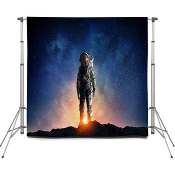 Astronaut Photographer Backdrops | Available in nearly ANY Custom Sizes