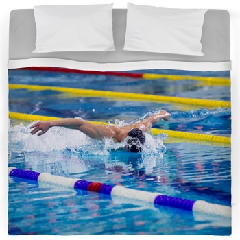 Swimming Comforters, Duvets, Sheets & Sets | Personalized